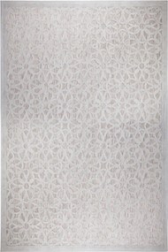 Kusový koberec Piatto Argento Silver – na von aj na doma, 80x150, šedá, chodba / predsieň, Flair Rugs