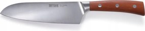 Japonský nůž Santoku z z nerezové oceli, ostrý kuchyňský Skottsberg 17 cm K3