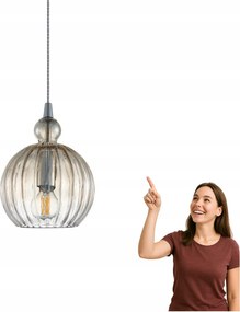 Závěsná lampa Biron PND-8744-1S-CGSH Italux