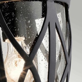 Velká venkovní lucerna Elstead Admirals L černá 1x E27
