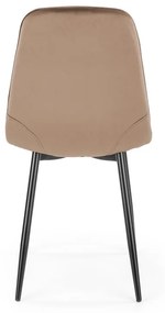 Halmar Jídelní židle K417 - žlutá