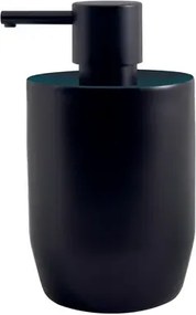 Spirella JARO dávkovač mýdla černý/petrolejový / keramika / 300 ml