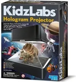 4M KidzLabs Hologramm Projektor / sada 3D obrázků s projektorem / od 8