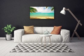 Obraz na plátně Moře Pláž Krajina 125x50 cm