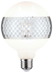 Paulmann 28742 LED žárovka se stříbrným proužkem, 4,5W LED E27 stmívatelná, výška 17cm