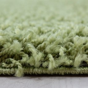 Ayyildiz Kusový koberec LIFE 1500, kulatý, Zelená Rozměr koberce: 160 cm KRUH