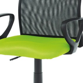 Dětská otočná židle zelená KA-B047 GRN