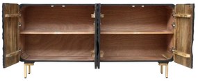 Designová komoda Gavrilla 160 cm černé mango