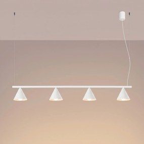 Sollux Lighting Lustr NOX 4L bílý