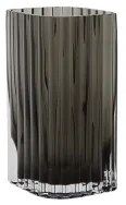 Skleněná váza Folium Black 20 cm AYTM