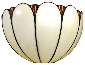 Nástěnná lampa Tiffany THE WHITE SUN Clayre &amp; Eef 5LL-6145
