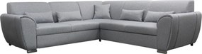 XXXLutz ROHOVÁ SEDAČKA, textil, světle šedá Livetastic - Sedací soupravy - 001574004213