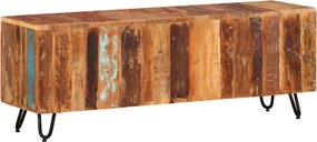 TV skříňka 110 x 30 x 40 cm masivní recyklované dřevo 337842