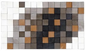 Dřevěný 3D obraz Mozaika 6