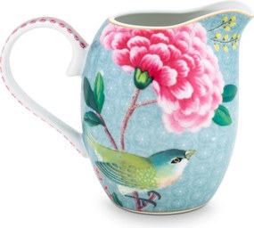 Pip Studio Blushing Birds Mlékovka 250ml modra