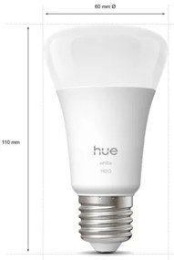 LED Stmívatelná žárovka Philips Hue WHITE E27/9,5W/230V 2700K
