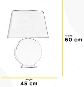 ONLI - Stolní lampa ZEN 1xE27/22W/230V 60 cm