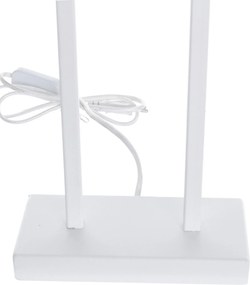 Stolní lampa White Parot 78cm
