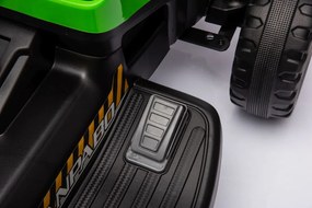 LEAN CARS Akumulátorový traktor BBH-030, zelený