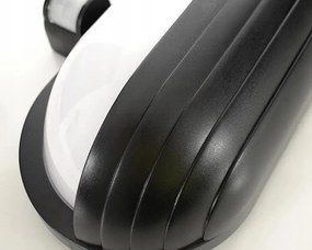 HADEX RIO venkovní nástěnné svítidlo s čidlem 1xE27/60W/230V/IP44, černá barva
