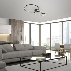 Rabalux Černé stropní LED svítidlo Formand 1150mm 38W 71297