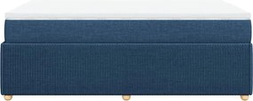 Box spring postel s matrací černá 120x190 cm textil 3285559