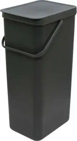 Brabantia Sort  Go Odpadkový koš 40 L tmavě šedá / s rukojetí / plast
