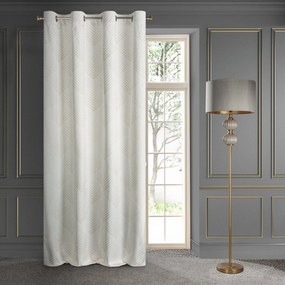 ZATEMŇOVACÍ ZÁVĚS NA KROUŽCÍCH LIMITED COLLECTION BLANCA 140X250 CM BÍLÁ