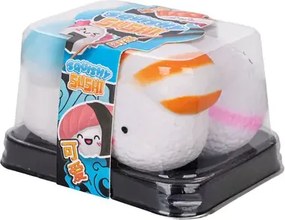 Squishy Sushi kamarádi / Mačkací antistresová hračka / sada 3 ks / Kaw