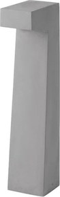 NV 9540212 Venkovní sloupkové svítidlo ARAN šedý beton skleněný difuzor LED 5W 3000K 120-230V IP65 - NOVA LUCE