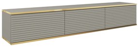 PIASKI Závěsná skříňka pod TV - ORO RTV-175 MDF, matná šedá