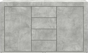 Servírovací skříň Betonově šedá 120 x 36 x 69 cm 3333859