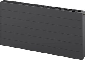Mexen, Panelový radiátor Mexen Line CVL22 600 x 1300 mm, spodní připojení, 2057 W, antracit - W622L-060-130-66