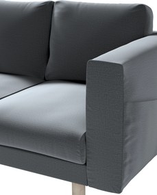 Potah na pohovku IKEA Norsborg 3-místná barva šedá látka sametová