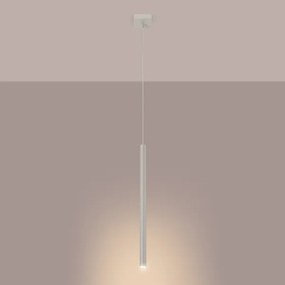 Sollux SL.1512 - Lustr na lanku PASTELO 1xG9/8W/230V krémová