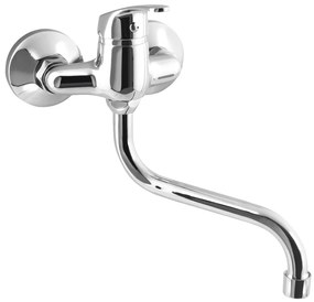 Aqualine, AQUALINE 35 nástěnná baterie, 100mm rozteč, ramínko-S, chrom, 52232