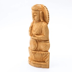 Milujeme Kameny Buddha - dřevěná soška - feng shui B4