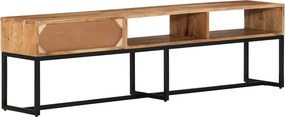 TV skříňka 160 x 30 x 45 cm masivní akáciové dřevo 337991