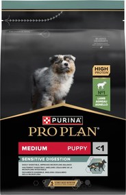 PRO PLAN Medium Puppy Sensitive Digestion Granule pro štěňata jehněčí 3 kg