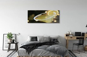 akrylový obraz koktejl citrón 120x60 cm