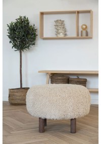 House Nordic Pouf INVERNESS světle hnědý