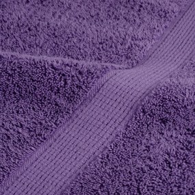 Premium ručníky SOLUND 4 ks fialové 50 x 100 cm 600 g/m² 137354
