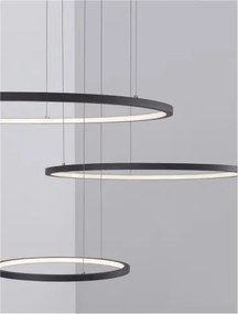 Závěsné LED svítidlo NOVA LUCE PURPLE 80W 3000K 9210312 stmívatelné Triac