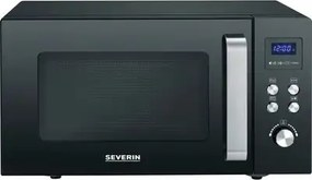 Severin MW 7763 černá / Mikrovlnná trouba / 1000W / 25l / gril / 9 pro