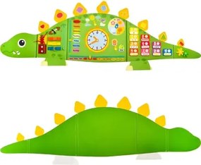 2KIDS TOYS Activity board Dinosaurus / Senzorická deska / textilní / o