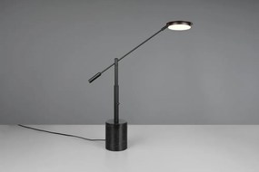Černá LED stolní lampa (výška 65 cm) Fiore – Trio Select
