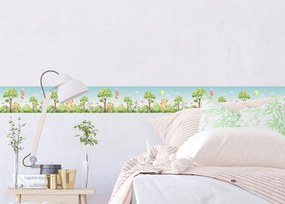 Dětská samolepící bordura na zeď Medvídek | 5 m x 13.8 cm | DWBD8173