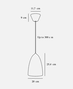 Závěsné svítidlo Nordlux Nexus 20 Barva: Bílá