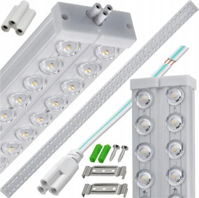 BERGE 2x LED panelové svítidlo 120 cm 72W 7200 lm 4000k