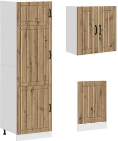 8dílná sada kuchyňských skříněk "Kalmar" dub artisan kompozit 3314810